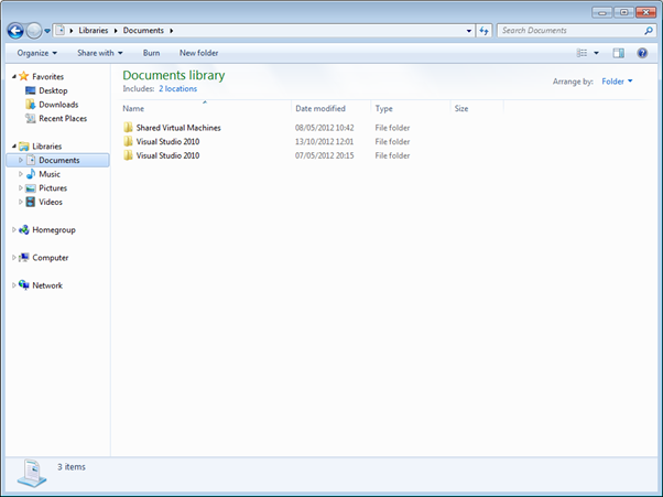 Setting documents folder to network location in Windows 7 – IslandEarth